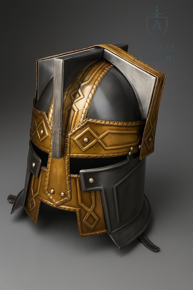 Steel Moria Dwarf Helmet Perfect Christmas Gift for Cosplay Roleplay | eBay