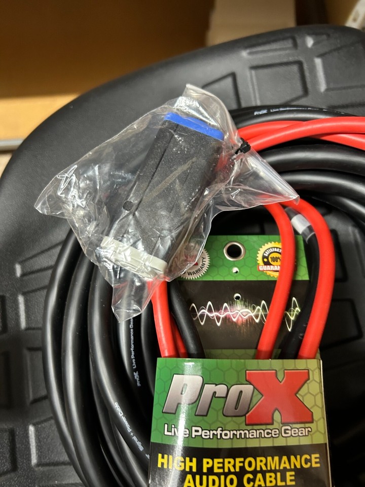 ProX XC-PWC14-DXLR50 50 FT / Jumper PowerCon and Dual XLR Link Cable ...