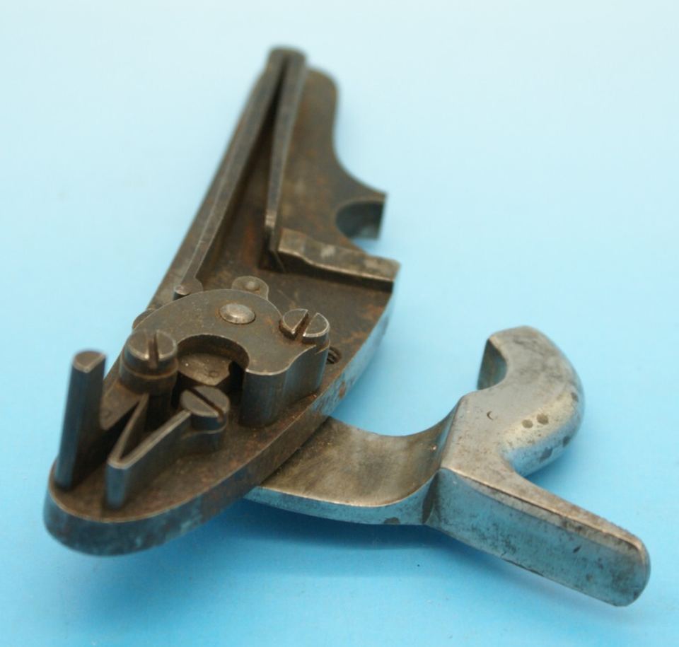 U.S. 1861 SPRINGFIELD RIFLE MUSKET LOCK PLATE & HAMMER - ANTIQ CIVIL ...