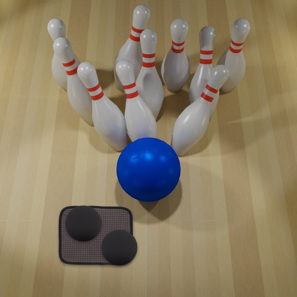 Bowling Cleaning Kit Ball Accessories Practice Maintenance Tools Towels ...