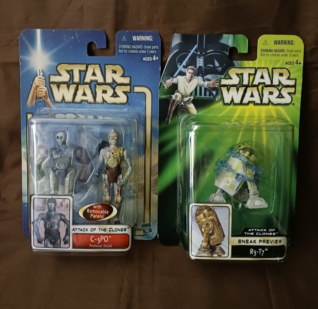 Star Wars Attack Of The Clones C-3PO Protocol Droid + R3-T7 (MOC) | eBay