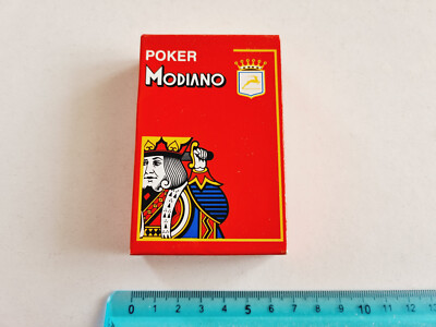 Cards For Game Sealed Poker Modiano Bridge Original Vintage Playing ...