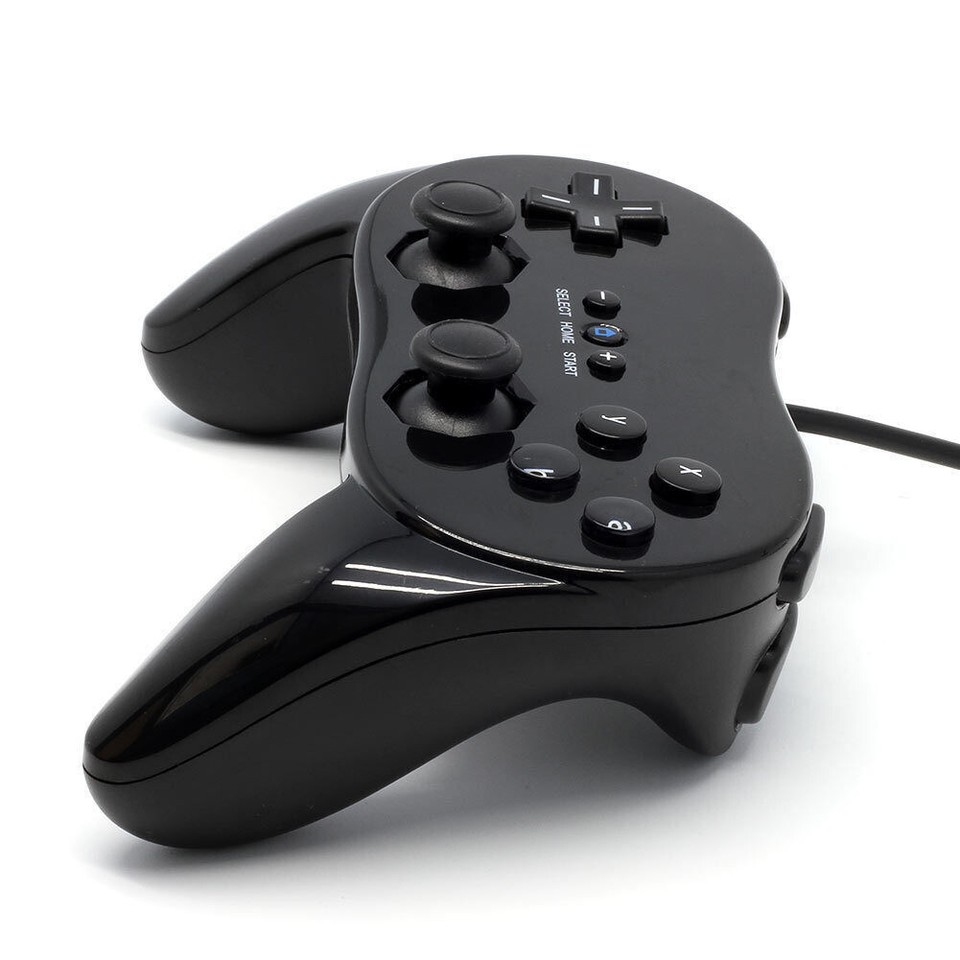 New Pro Classic Game Controller Pad Console Joypad For Nintendo Wii ...