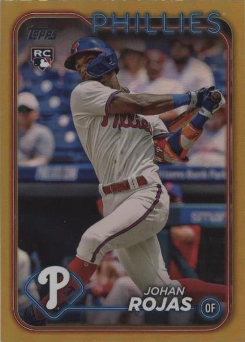 2024 Topps Series 1 - Johan Rojas #209 Gold Foil (RC) for sale online ...