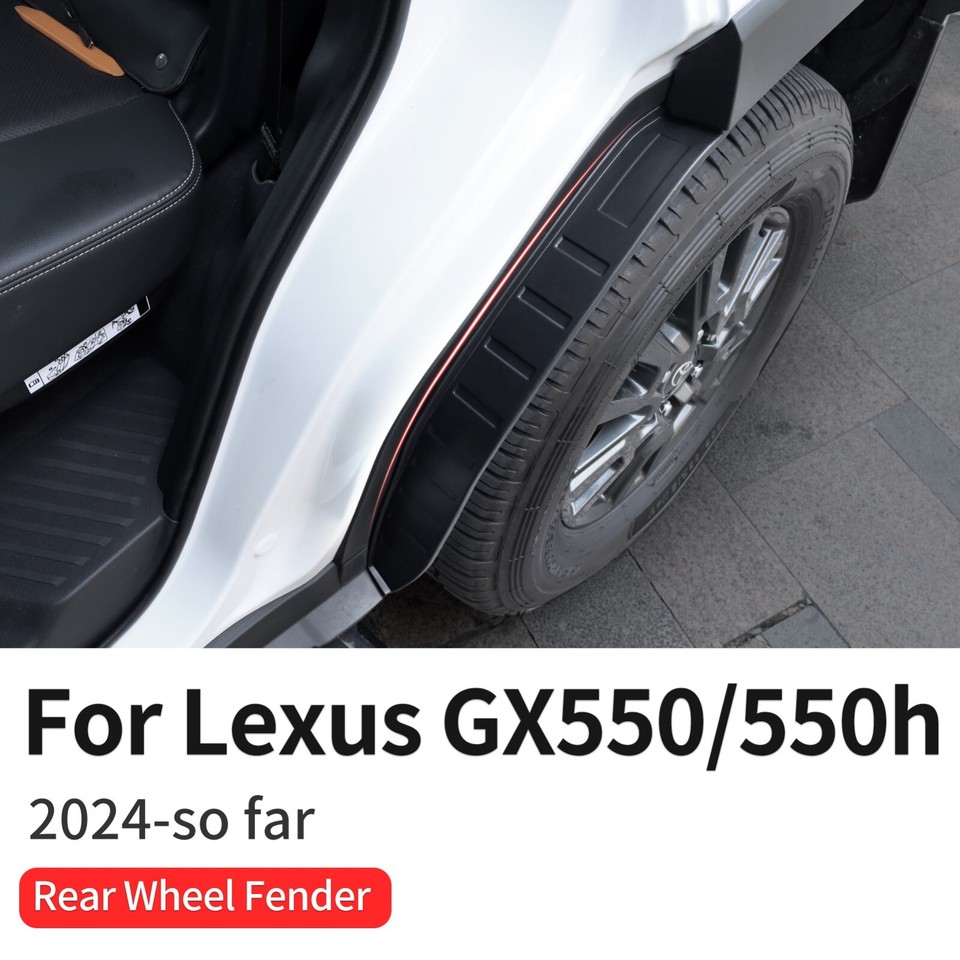Rear Wheel Fender Protection Accessories for 2024 2025 2026 Lexus GX550 ...
