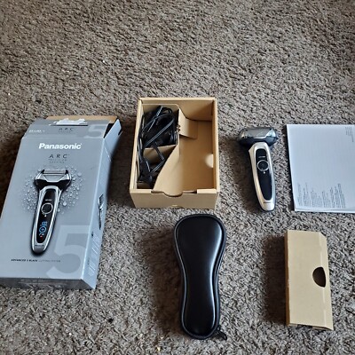 Panasonic Arc5 Electric Razor, Men's 5-Blade Cordless Wet/Dry ES-LV65-S ...