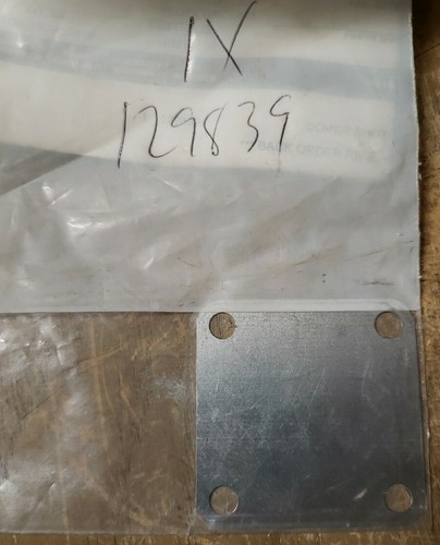 Cummins COVER,SHUTOFF VALVE 129839 1J-3052-E4 | eBay