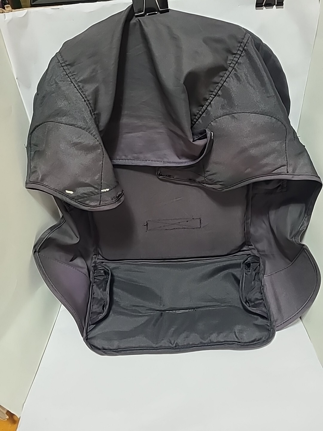 Baby Trend Sit N Stand double Stroller Rear Row Fabric Seat Cover Gray ...