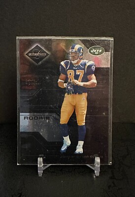 2002 Leaf Limited Football Dante Ridgeway Rookie RC Card #167 #081/250 ...