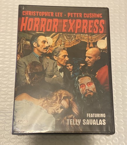 HORROR EXPRESS DVD Christopher Lee, Pete Cushing, Telly Savalas ~ 2002 ...