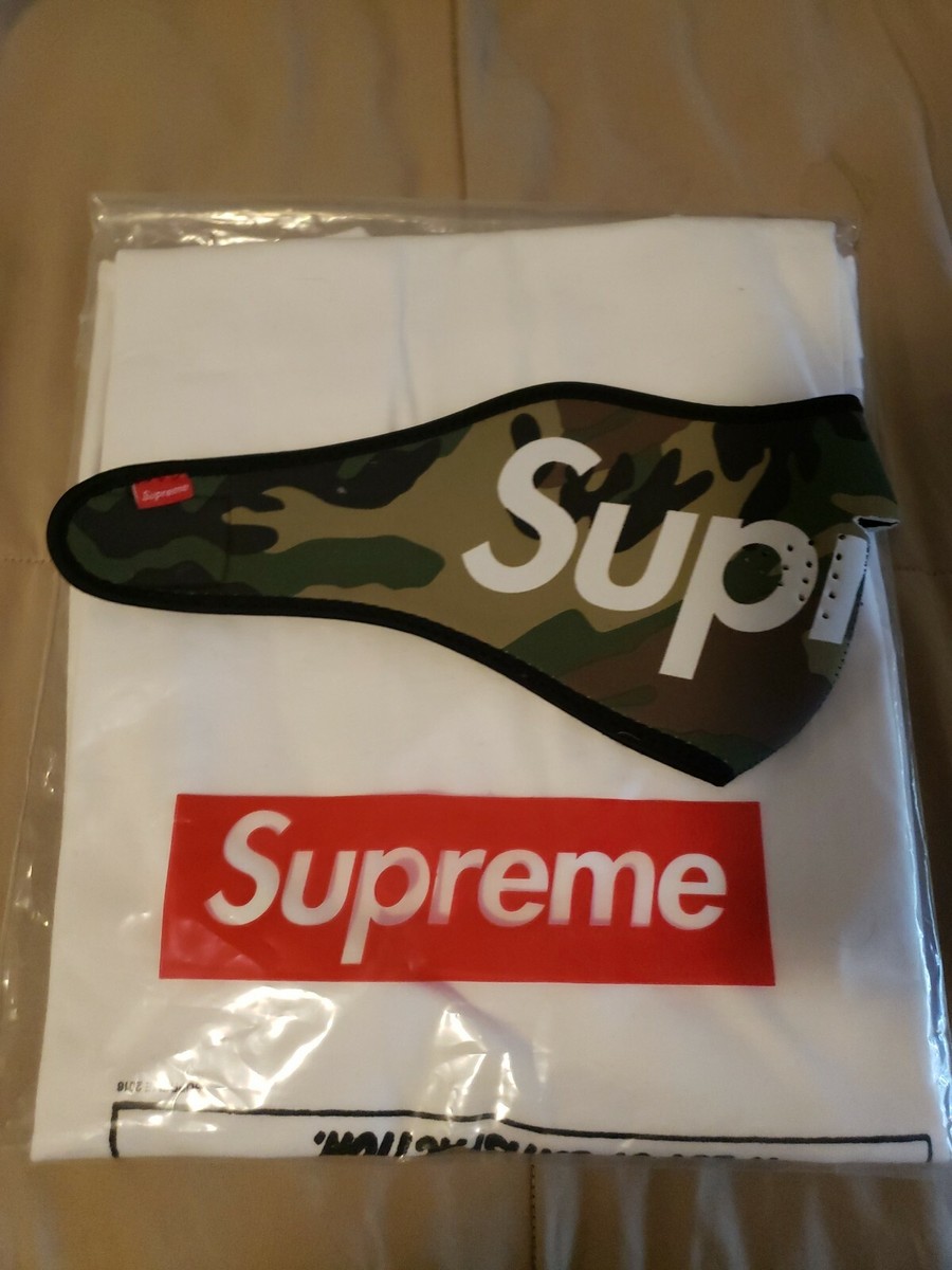 Supreme Neoprene Mask Supreme F/W '17 Week 18 Live Cop! Supreme Arabic