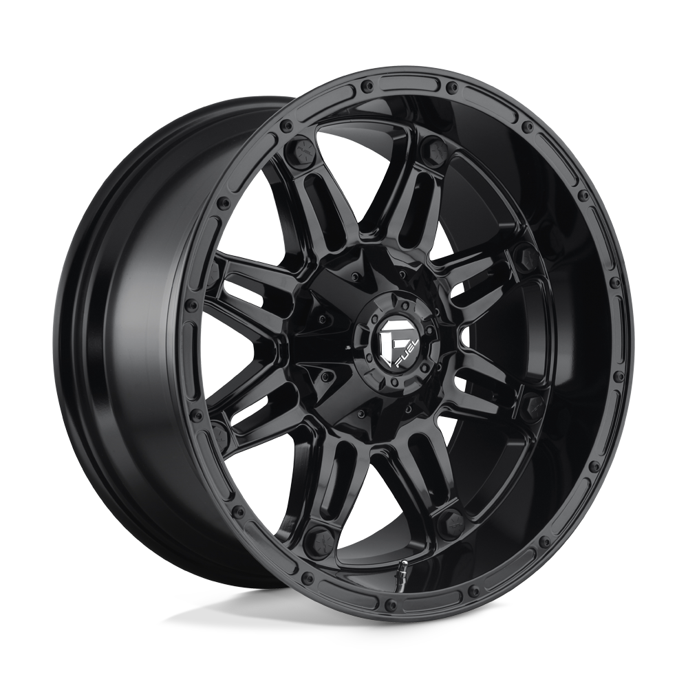 Fuel D625 Hostage Gloss Black 1-Piece Wheels: 20x10, 5x139.7/5x150/5x5 ...