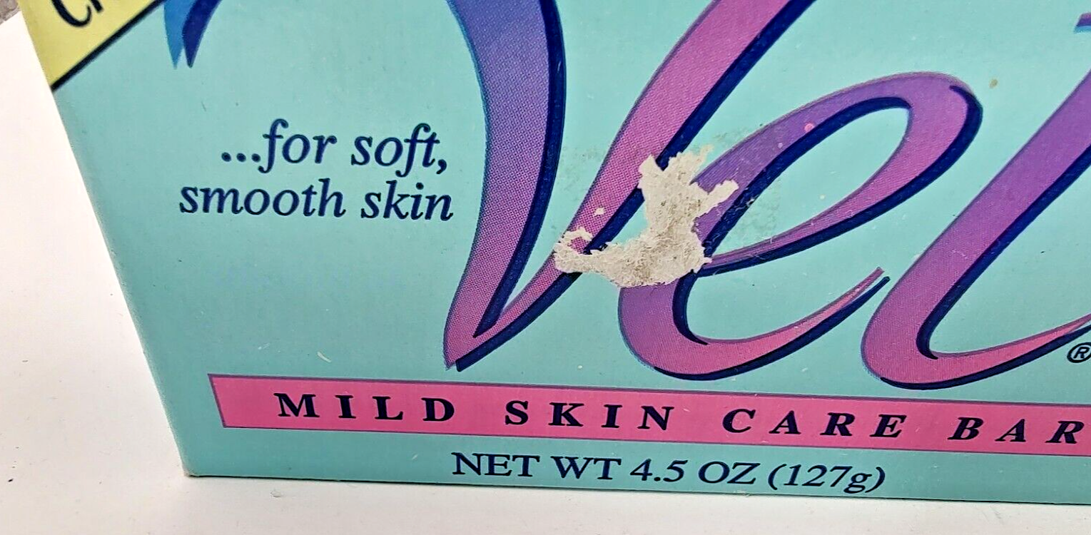 Vintage VEL Mild Skin Care Bar Soap Old Stock 4.5 Oz X 4 Bars for sale ...