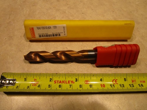 Sandvik Coro Drill R840-1200-50-A0A 1220 SOLID CARBIDE 12mm DIA ...