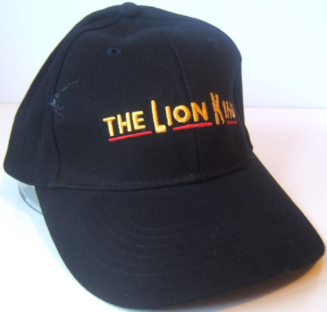 The Lion King Hat Broadway Musical VIP Black Strapbac… - Gem