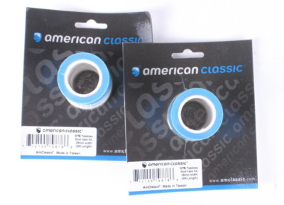 NEW 2 SETS: American Classic Blue Tubeless Rim Tape Kit 28 mm x 5 m (4 ...