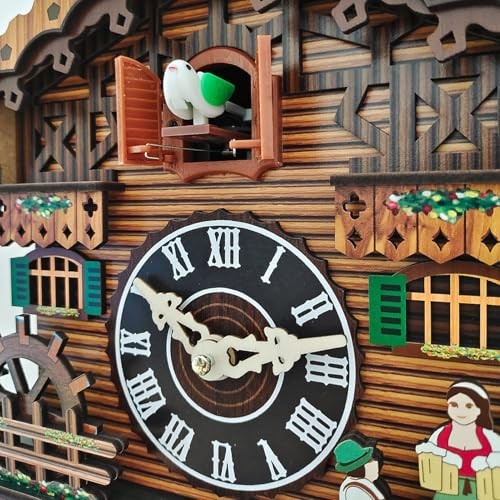 Cuckoo Clock with Coo Coo Bird Clocks/Cuckoo Clocks for Wall with Bird ...