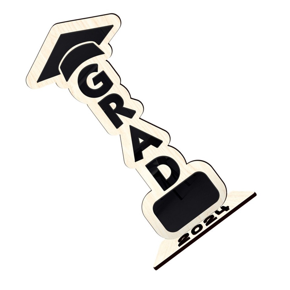Doctoral Sign Graduation Party Layout Prop Congrats Grad Table Ornament ...