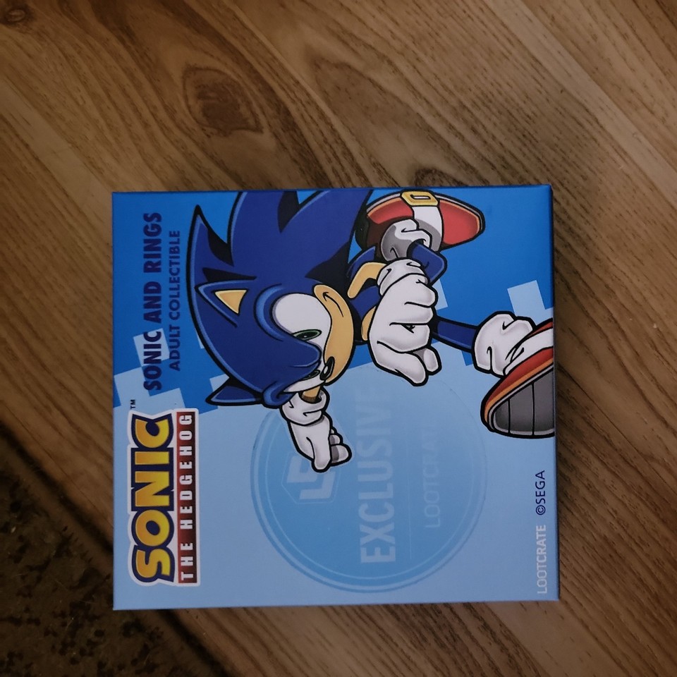 Sega Sonic The Hedgehog SONIC AND RINGS Collectible Figure Loot Crate ...