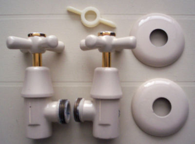 WASHING MACHINE SET "PROJ/MK11" IRWELL TAPS-IVORY with GOLD TRIM | eBay