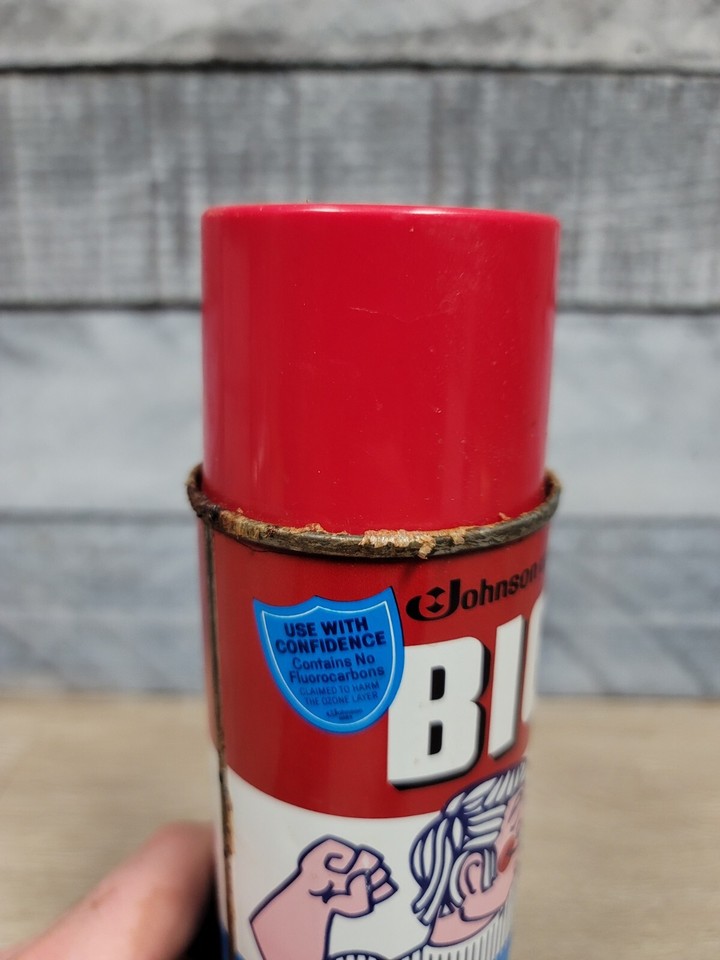 VTG 1970s SC Johnson & Son Wax Big Wally Foam Cleaner Spray 24 Oz All ...