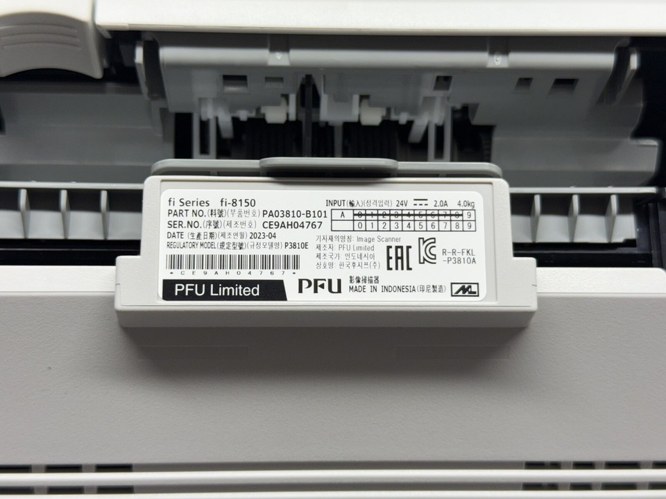 Ricoh/Fujitsu fi-8150 Color Duplex Document Scanner PA03810-B101 - Y93 ...