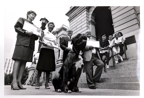 1989 Denver CO State Capitol Awards Beasley Dog Star of Turner & Hooch ...