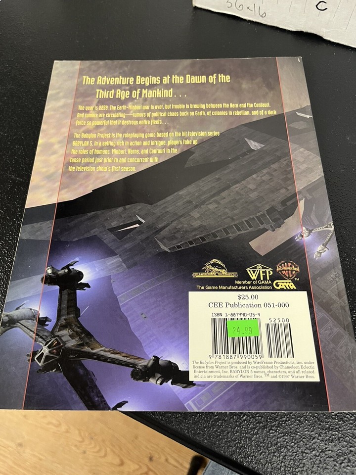 The Babylon Project Babylon 5 RPG | eBay