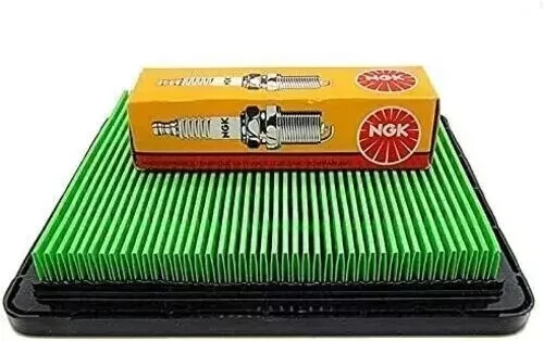 NGK Plug & Air Filter Service Kit For Honda GCV135 and GCV160 Small ...