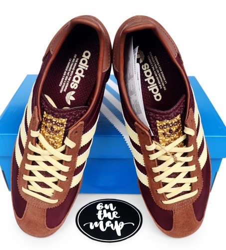 Adidas SL72 OG Maroon Burgundy Preloved Brown Yellow UK 4 5 6 7 8 US ...
