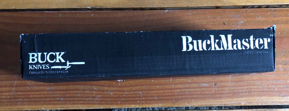 Buck 184 Survival Knife Reproduction Box & Paperwork. Buckmaster | eBay