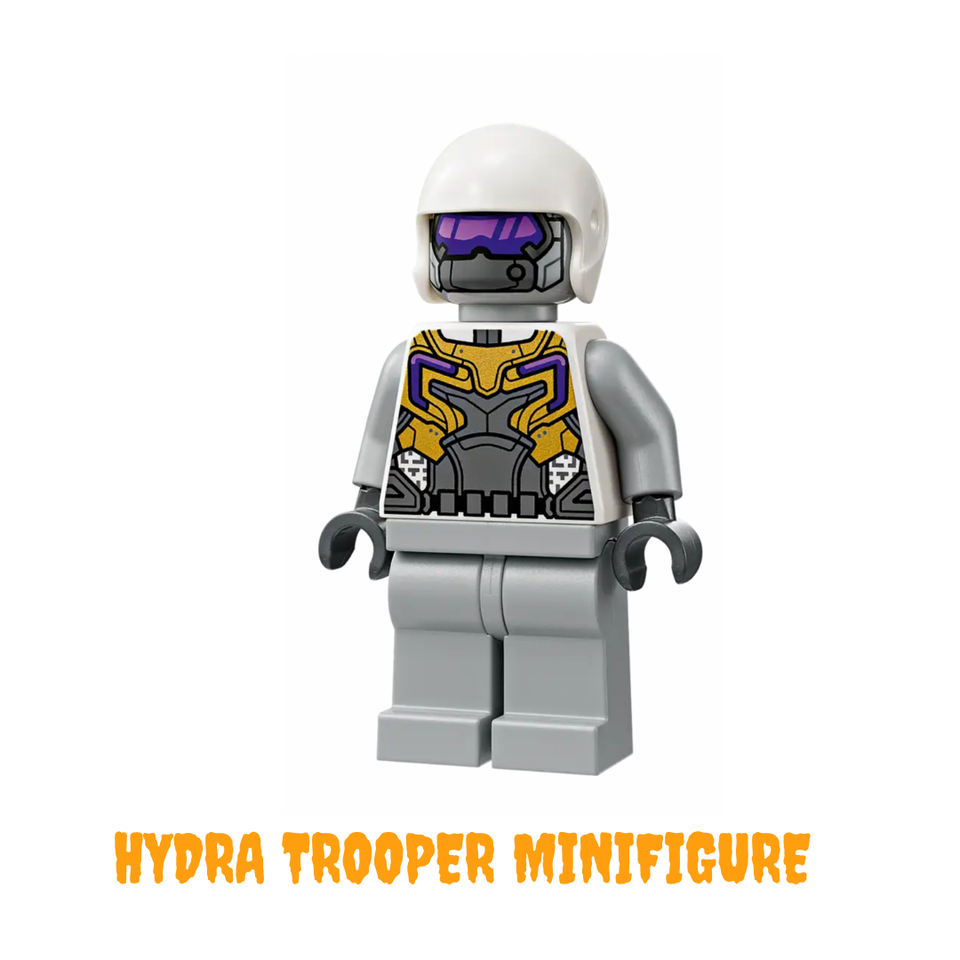 LEGO Marvel - 2 Set x Hydra Trooper minifigure & Hydra Base Build only ...