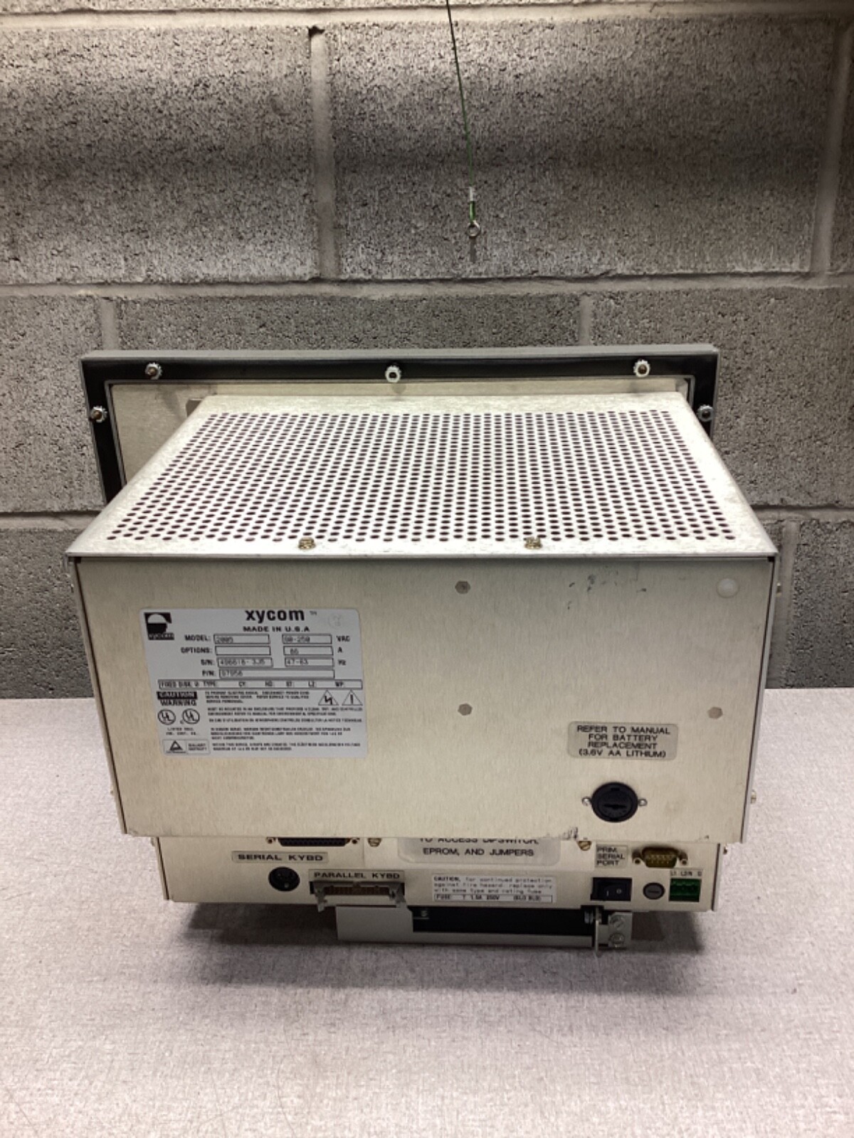 Xycom 2005 496618-3J5 / 97958 Operator Interface Terminal #108H64FML | eBay