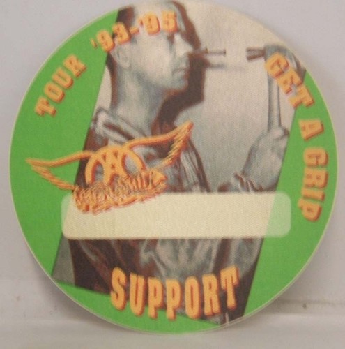 AEROSMITH - VINTAGE ORIGINAL CLOTH TOUR CONCERT BACKSTAGE PASS | eBay