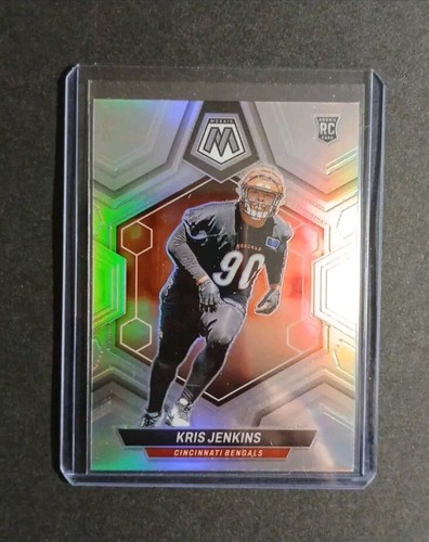 2024 Panini Mosaic Football Kris Jenkins True Silver Rookie #348 ...