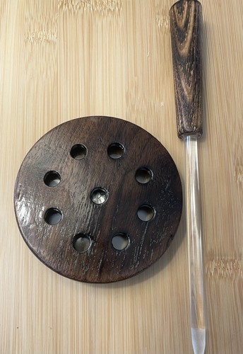 Walnut Turkey Call Pot Glass Over Slate. South Carolina State Quarter ...