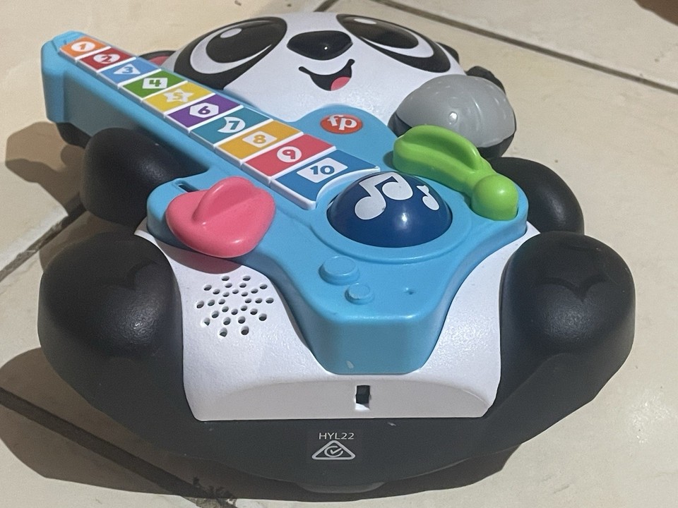Fisher-Price Link Squad Jam & Count Panda Interactive Counting Colours ...