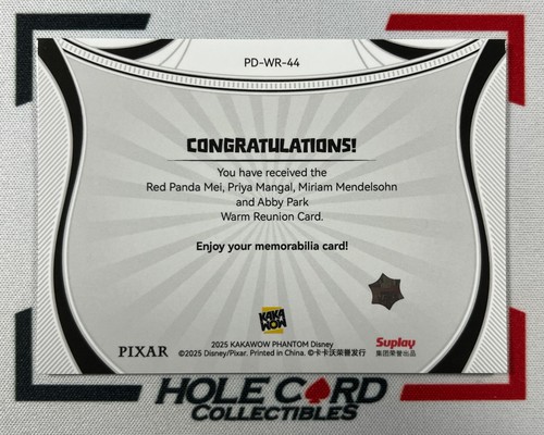 RED PANDA MEI PRIYA MAGAL 2025 Kakawow Phantom Disney #44 Warm Reunion ...