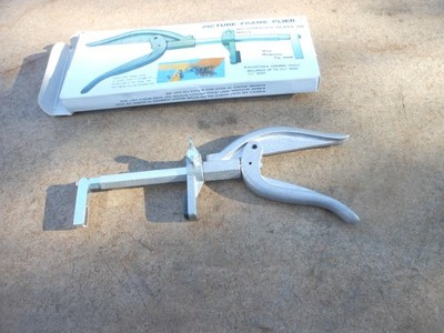 Picture Frame Brad Setting Pliers. Aluminum Handle- Spring Loaded Rco ...