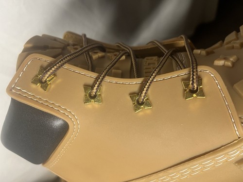 MSCHF 2x4 Boot 2024 Camel Wheat Oversized NY Timbs MSCHF-014 Size 9 | eBay