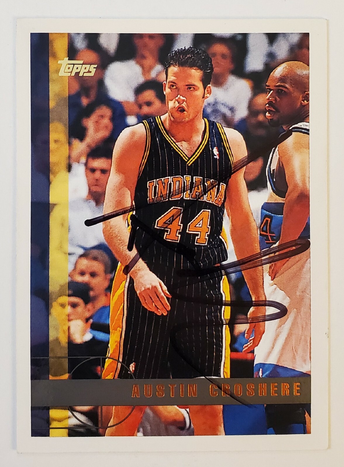 Austin Croshere Signed 1997 Topps #137 Card Indiana Pacers NBA RAD | eBay
