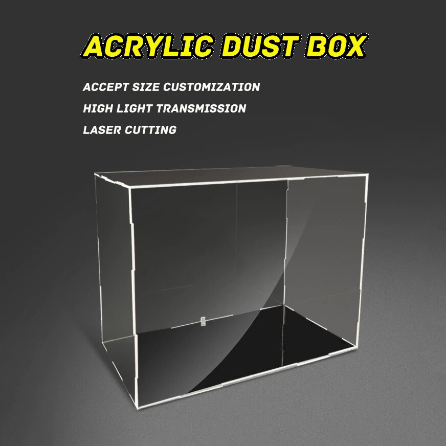 Staubschutz Vitrine Display Dust Box Aufbewahrungsbox Transparent Klar ...