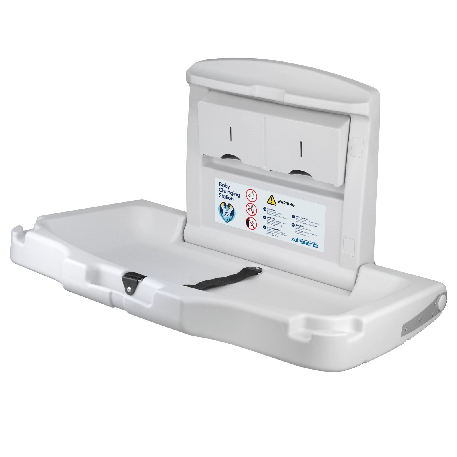 WALL MOUNTED BABY CHANGING TABLE UNIT CHANGER NAPPY STATION COMMERCIAL ...