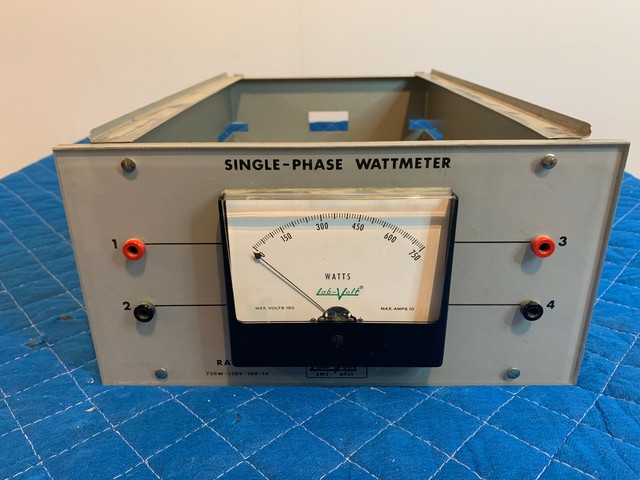 Lab-Volt Single-phase Wattmeter Electromechanical Training System EMS ...