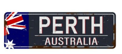 50cm Perth Australia Sticker Decal for Boat, motorhome, 4x4 , car truc ...