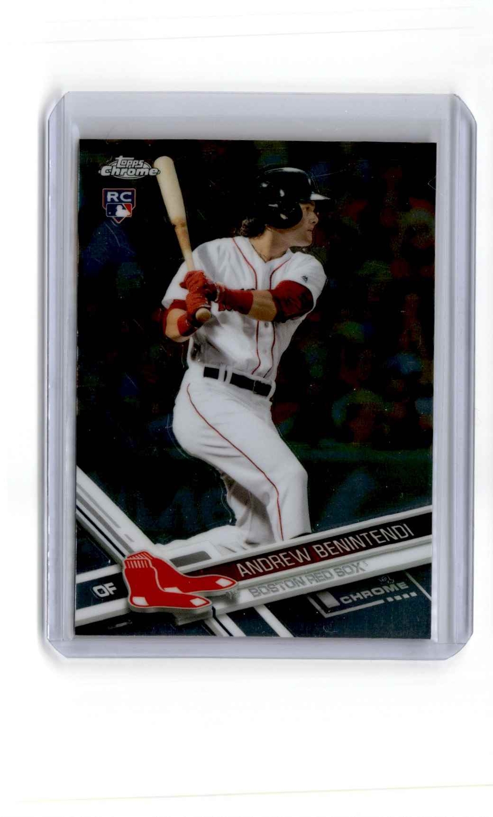 2017 Topps Chrome Andrew Benintendi Rookie Boston Red Sox #100 | eBay