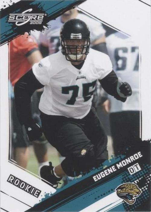 2009 Score - Rookie Eugene Monroe #338 (RC) for sale online | eBay