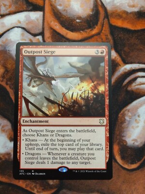 NM Outpost Siege Adventures in the Forgotten Realms MTG Magic the ...