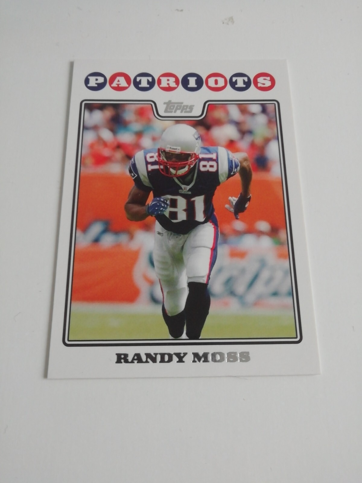 Randy Moss New England Patriots Pick your Card NFL Trading Card | eBay