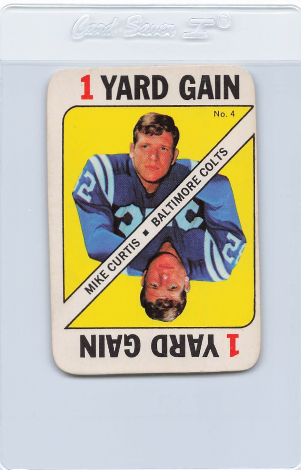 1971 Topps Game #4 Mike Curtis Colts EX *DA-B2619 | eBay
